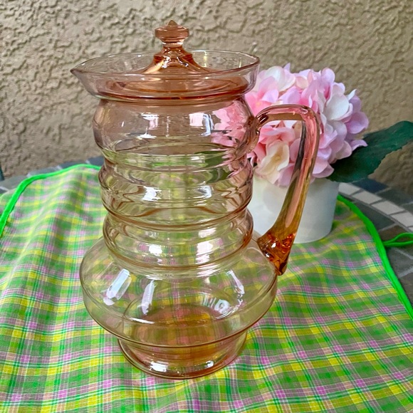 Dunbar Flint | Dining | Vintage Dunbar Flint Pink Depression Glass ...